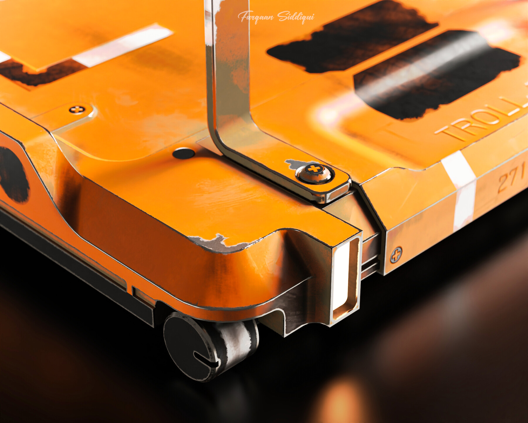 ArtStation - Sci-Fi Trolley | Game Assets