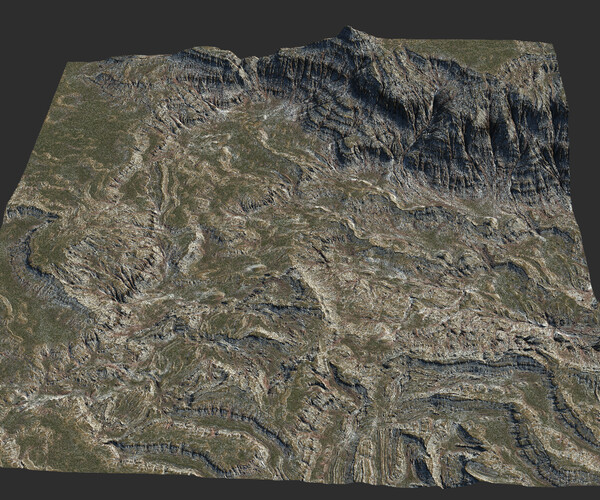 ArtStation - Hero Hills Terrains Collection Vol.1 | 12 Terrains at 8k ...