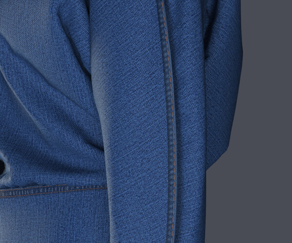 ArtStation - Realistic jeans jacket | Resources