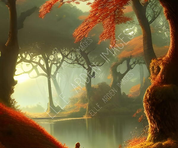 ArtStation - Autumn Swamp | Artworks