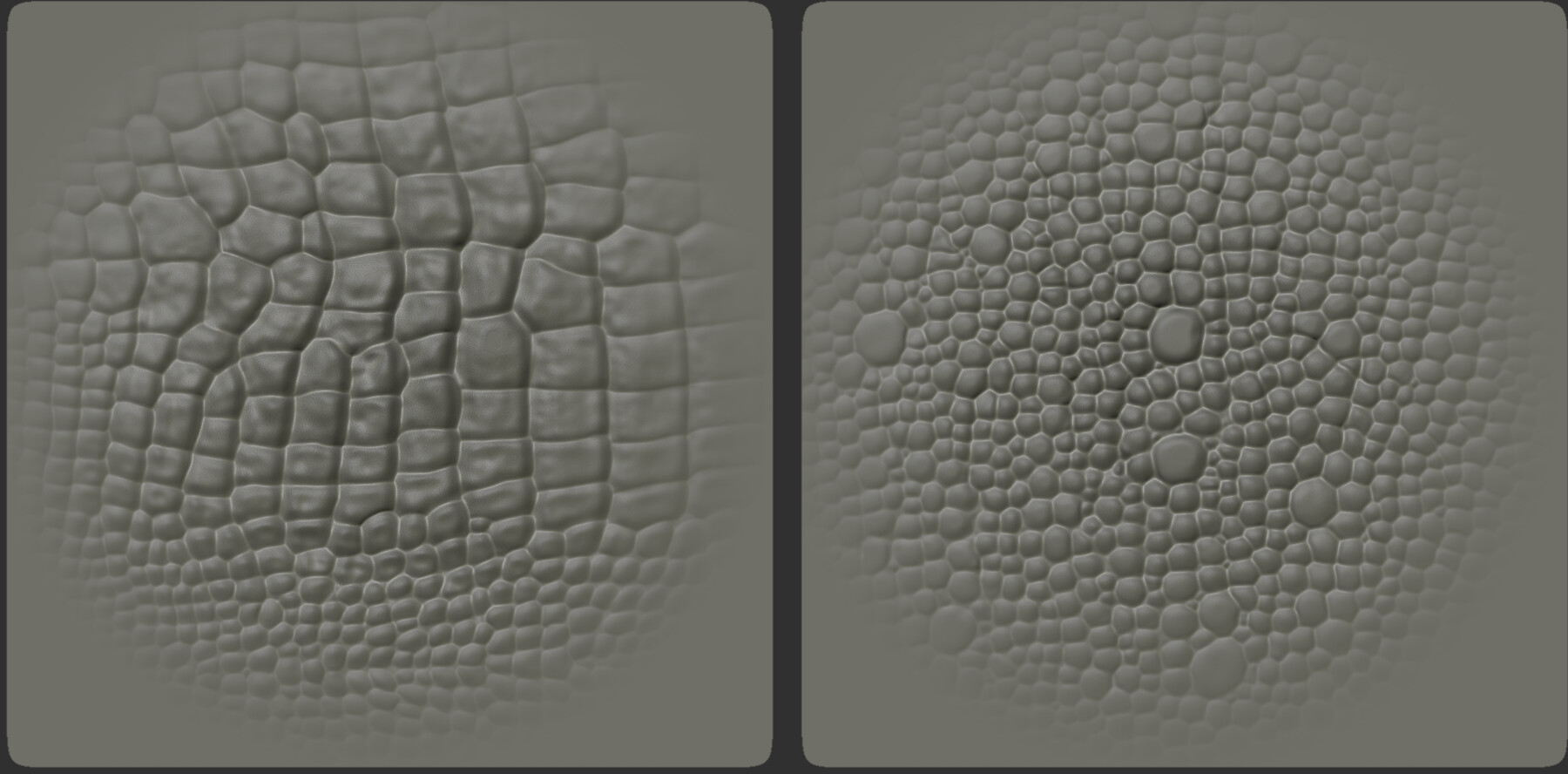 ArtStation - Reptile Scales / Skin Alphas V2 (18 Alphas) (Hand Sculpted ...