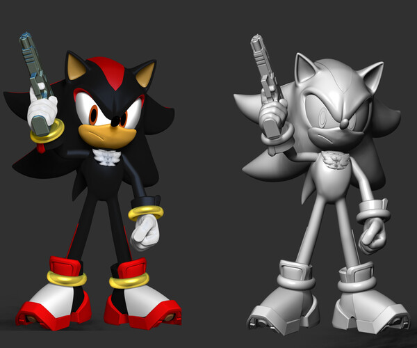 ArtStation - Shadow - Sonic The Hedgehog | Resources