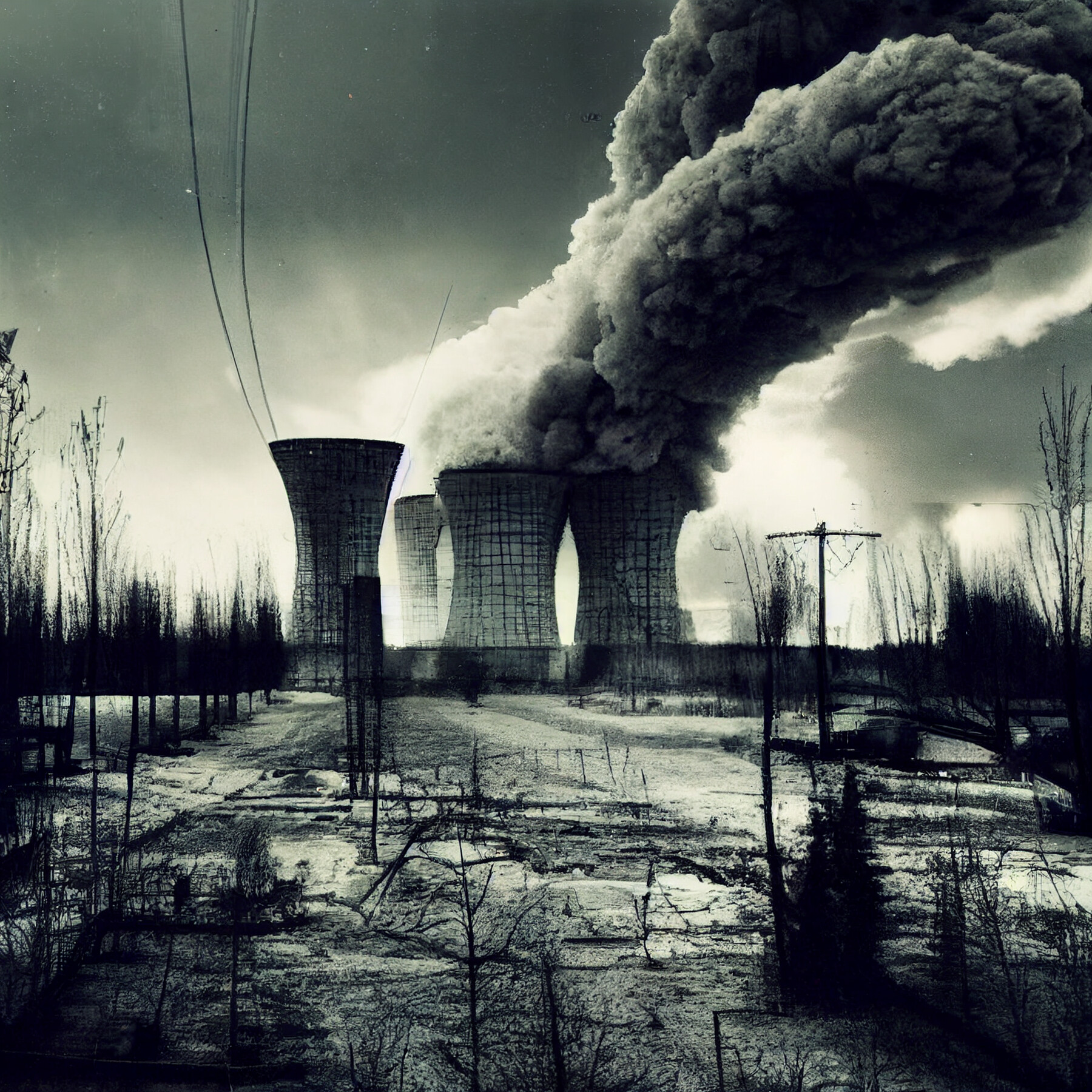ArtStation - Explosions of Chernobyl in Ukraine | Artworks