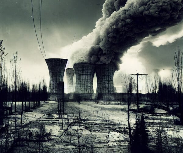 ArtStation - Explosions of Chernobyl in Ukraine | Artworks