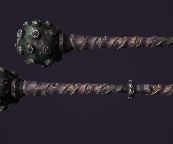 ArtStation - Brute mace | Game Assets