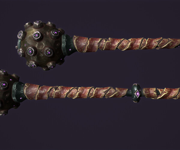 ArtStation - Brute mace | Game Assets