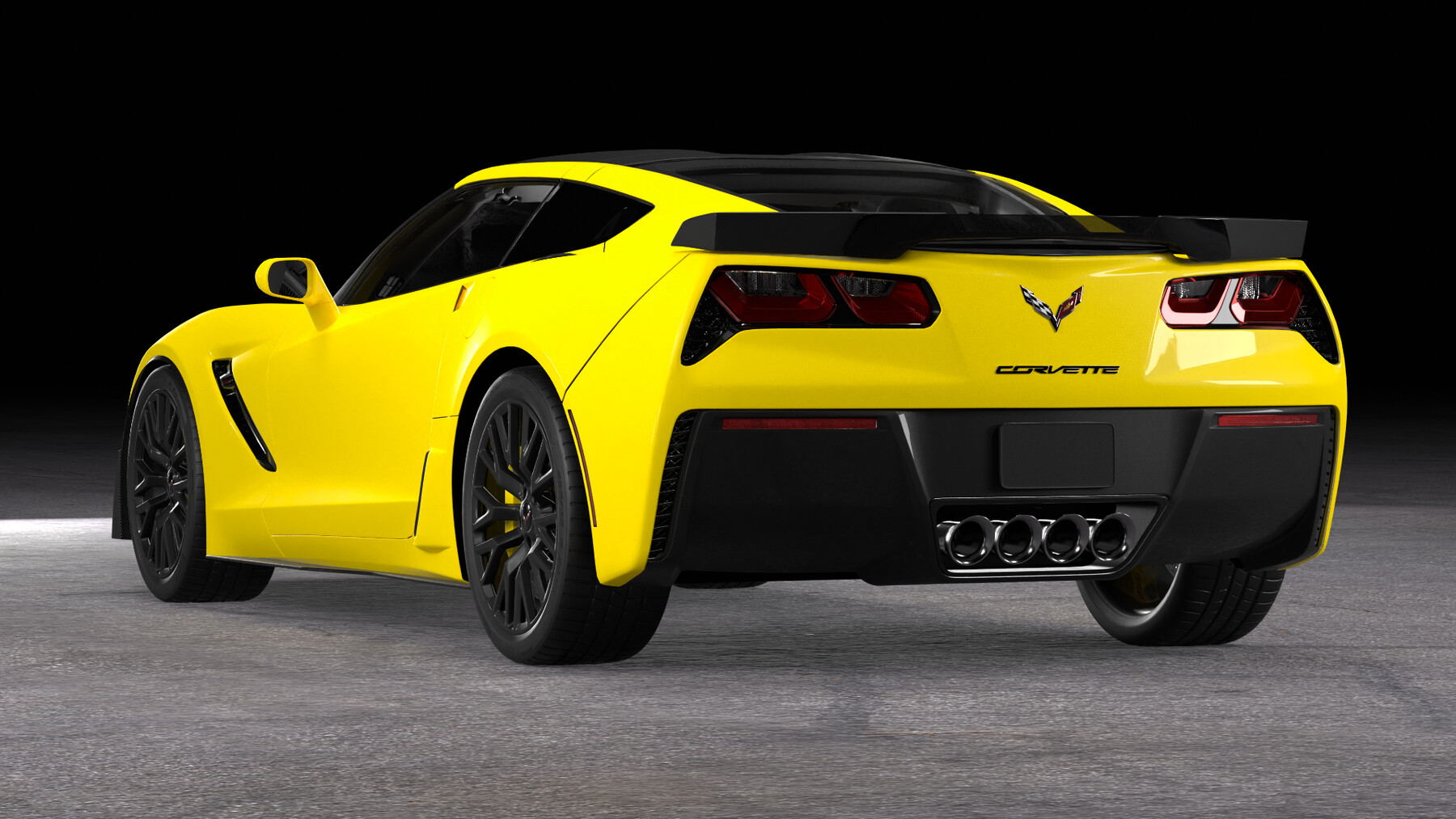 ArtStation - Chevrolet Corvette C7 | Resources