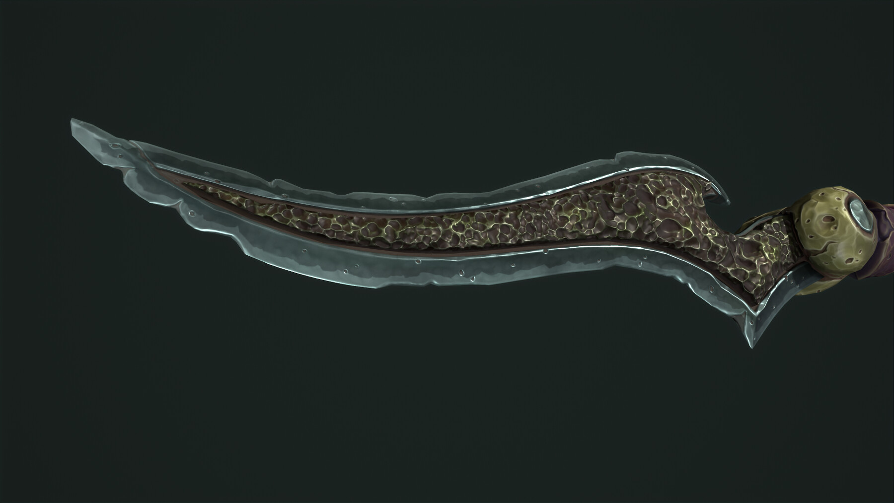 ArtStation - Undead dagger | Game Assets