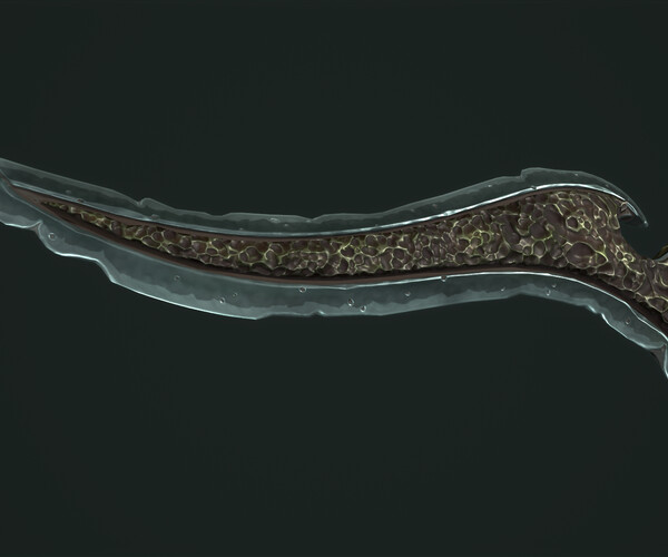 ArtStation - Undead dagger | Game Assets