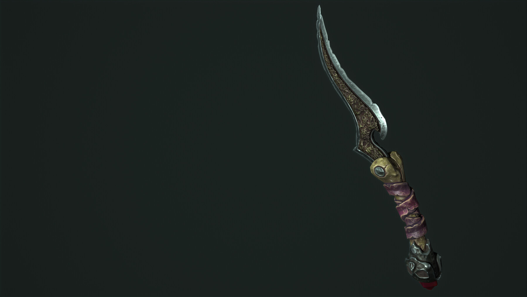 ArtStation - Undead dagger | Game Assets