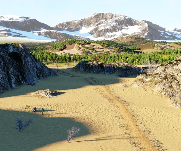 ArtStation - Four biomes | Resources