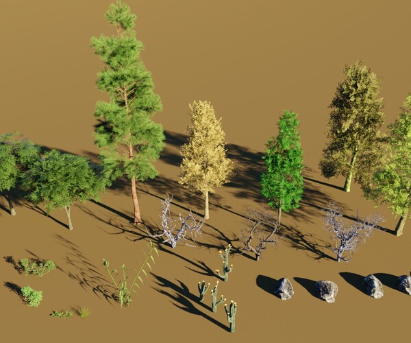 ArtStation - Four biomes | Resources