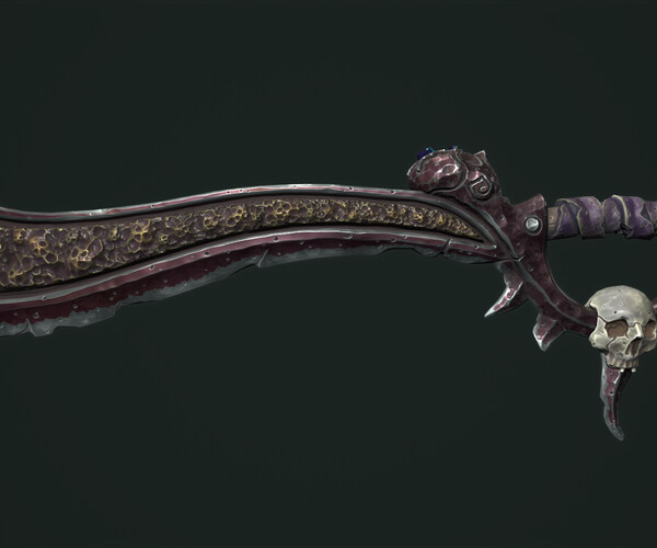 ArtStation - Undead sword | Game Assets