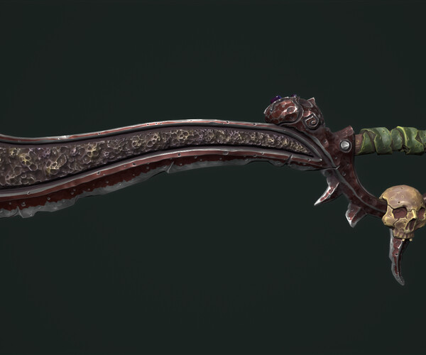 ArtStation - Undead sword | Game Assets