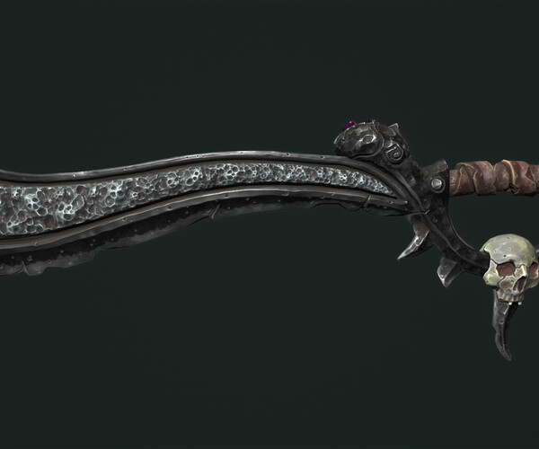 ArtStation - Undead sword | Game Assets