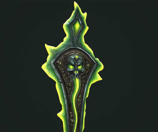ArtStation - Undead two handed wword | Game Assets