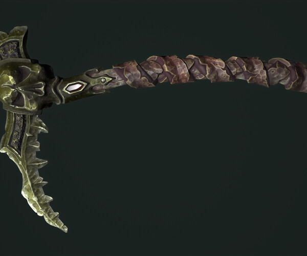ArtStation - Undead scythe | Game Assets