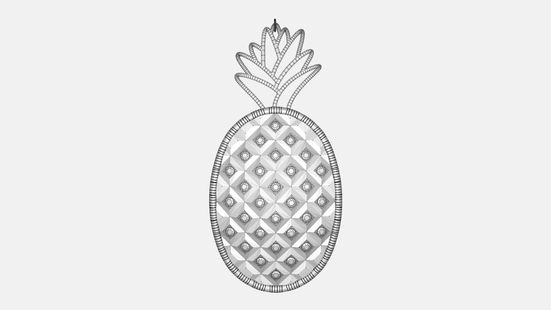 ArtStation - Pineapple pendant | Resources