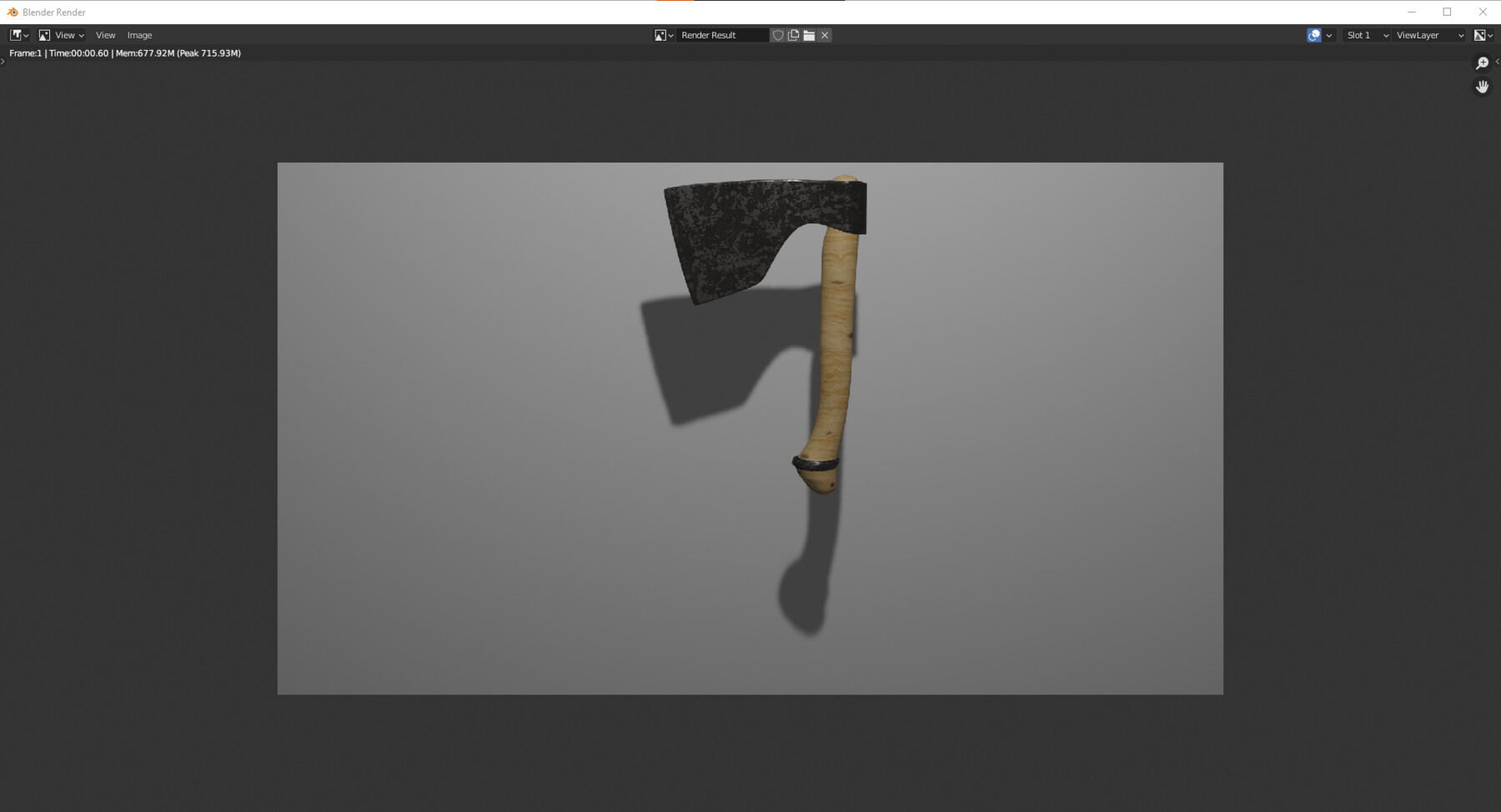 ArtStation - Low Poly Axe | Game Assets