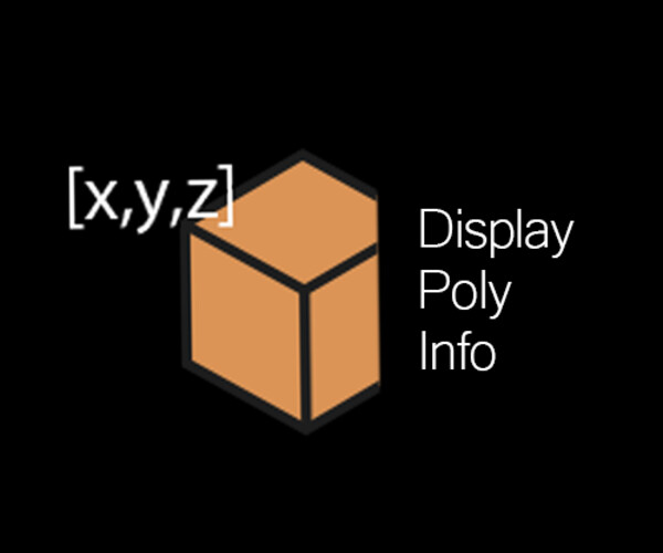 ArtStation - Display Polygon Information For Maya | Resources