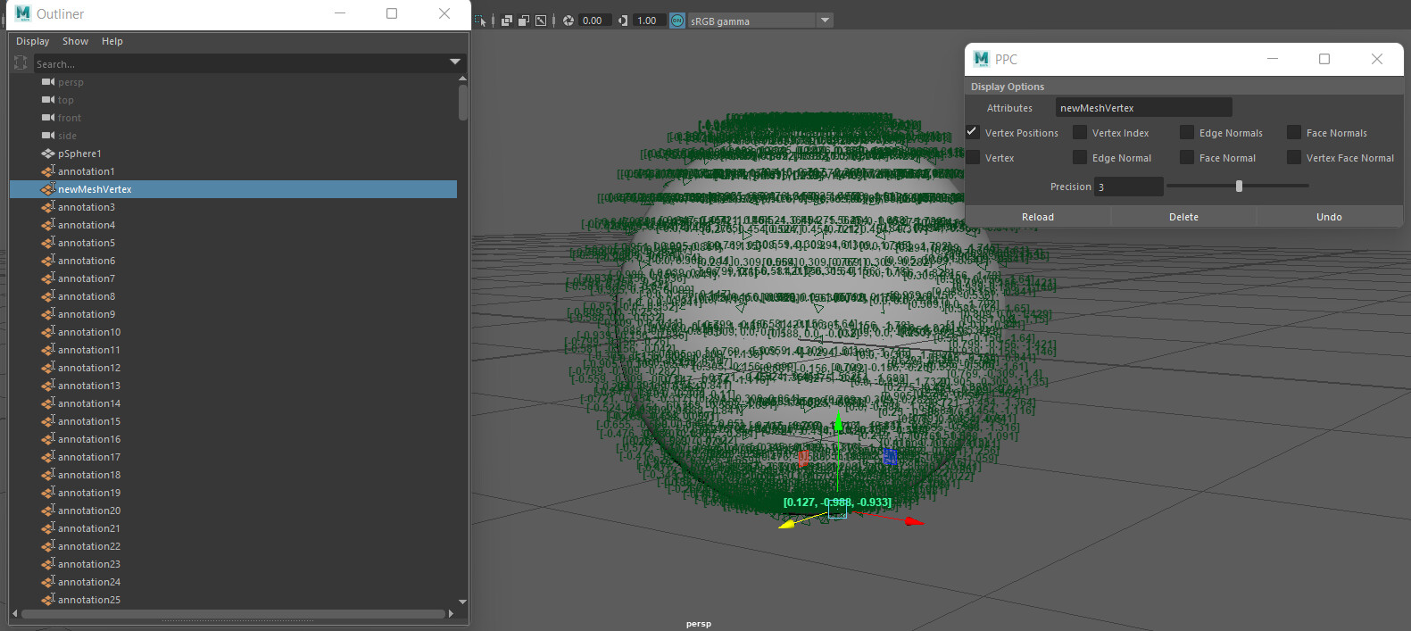 ArtStation - Display Polygon Information For Maya | Resources