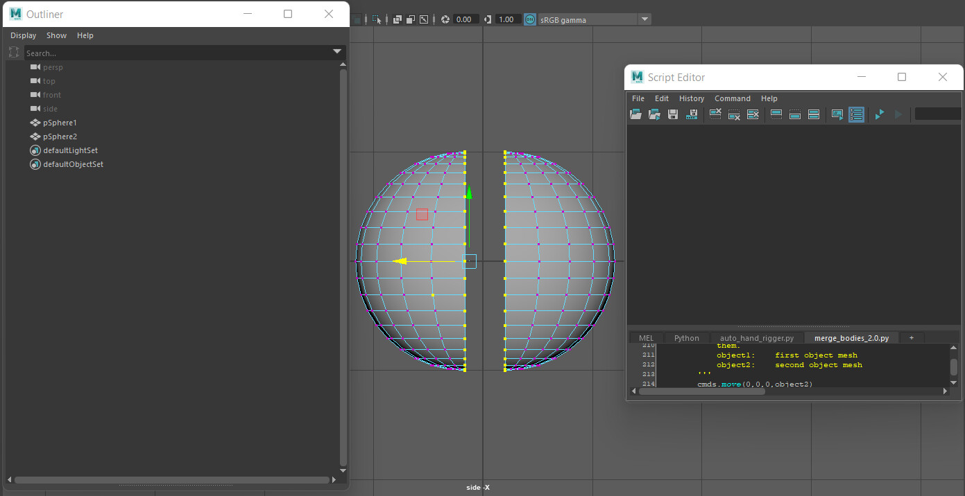 Artstation Merge Meshes For Maya Resources
