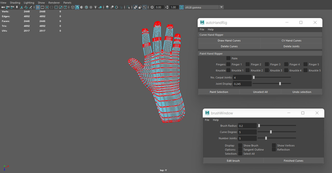ArtStation - Automatic Hand Rigger For Maya | Resources