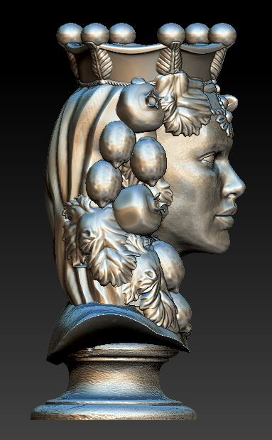 ArtStation - Moor's Head Testa di moro STL 3D | Resources