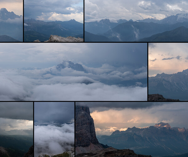 ArtStation - Clouded Mountains - Reference Pack | Resources