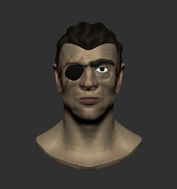 ArtStation - Head Man Head Male STL file | Resources