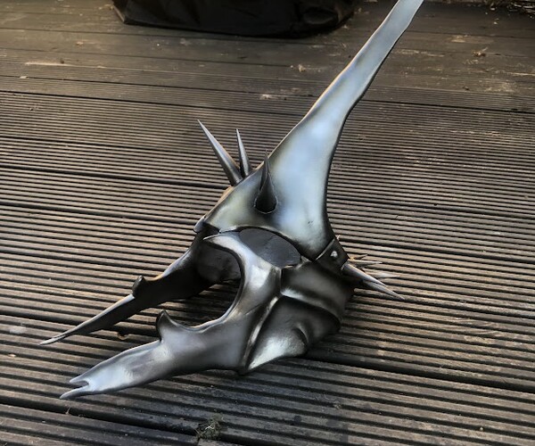 ArtStation - The Witch King Mask Helmet | Resources