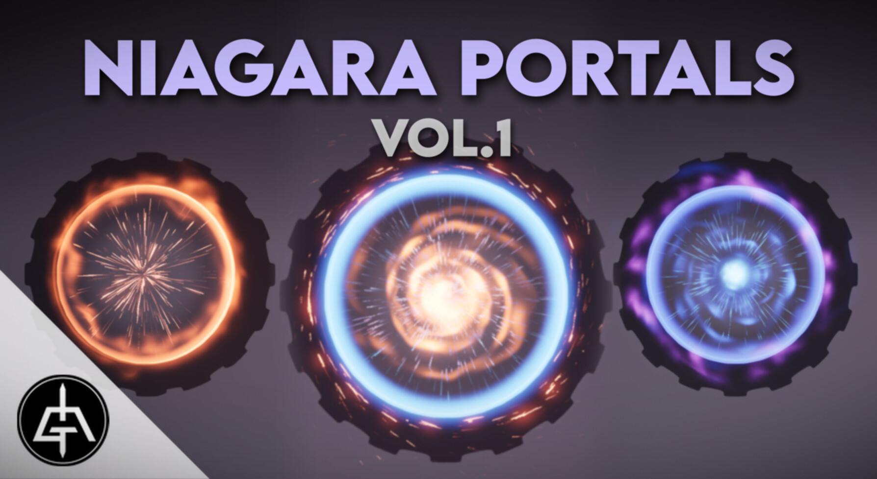 ArtStation - Niagara Portals Vol. 1 | Game Assets