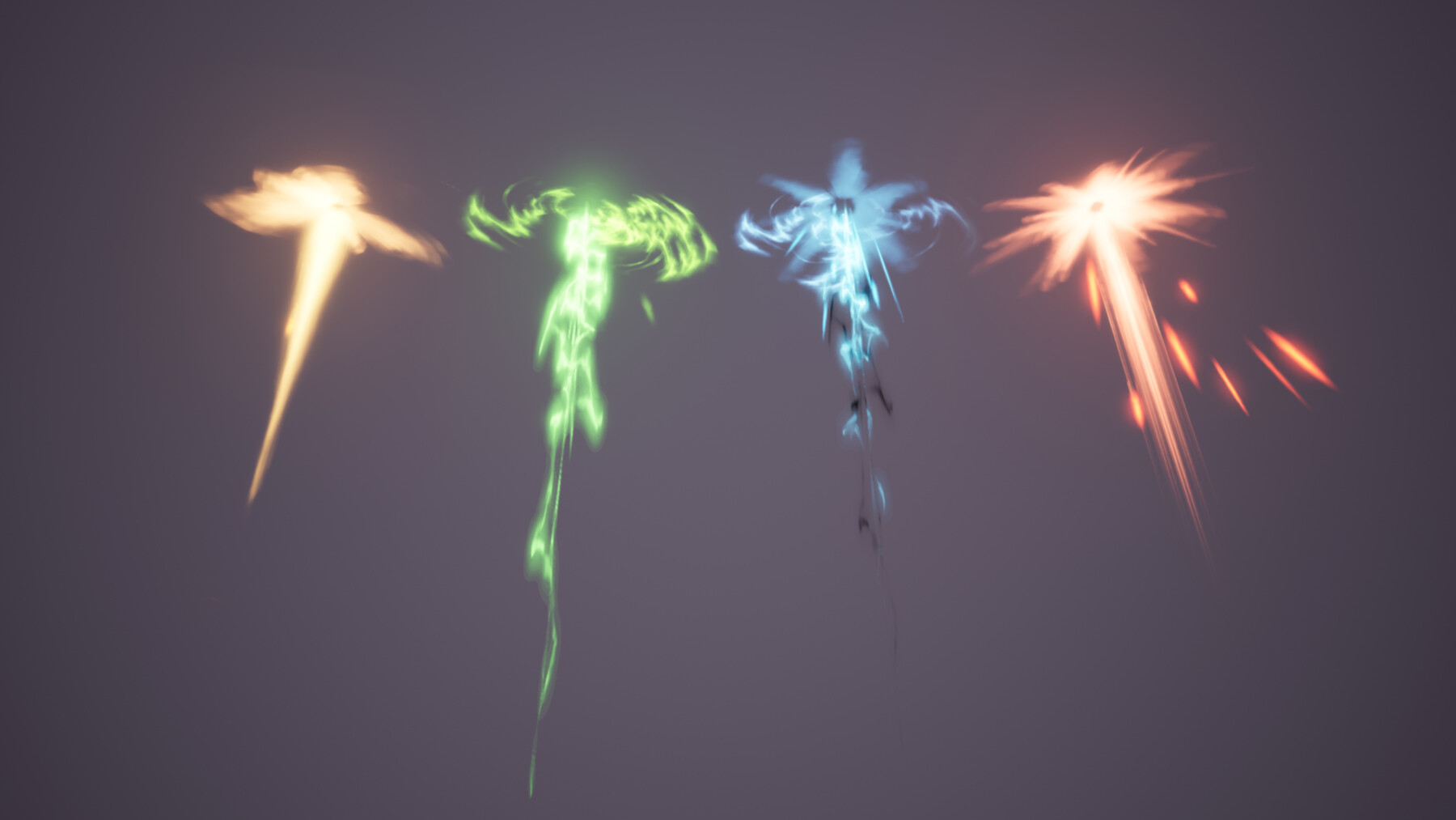 ArtStation - Muzzle Flashes Vol. 1 - Niagara | Game Assets