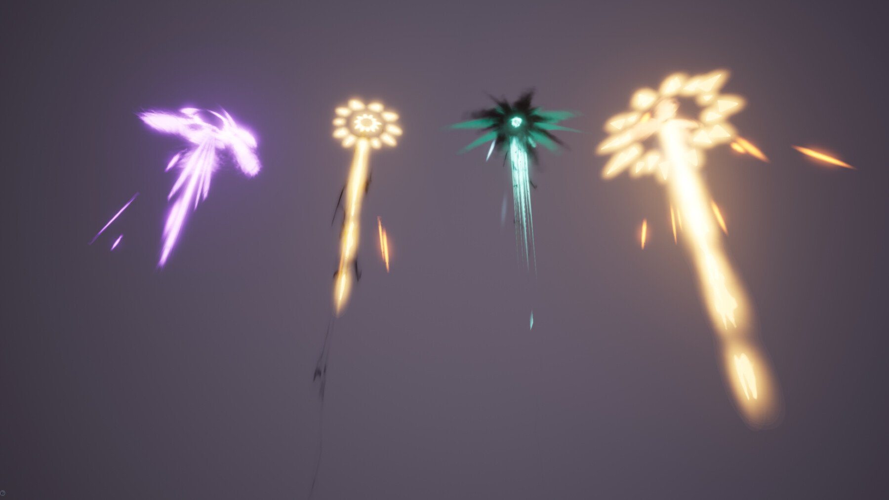 ArtStation - Muzzle Flashes Vol. 1 - Niagara | Game Assets