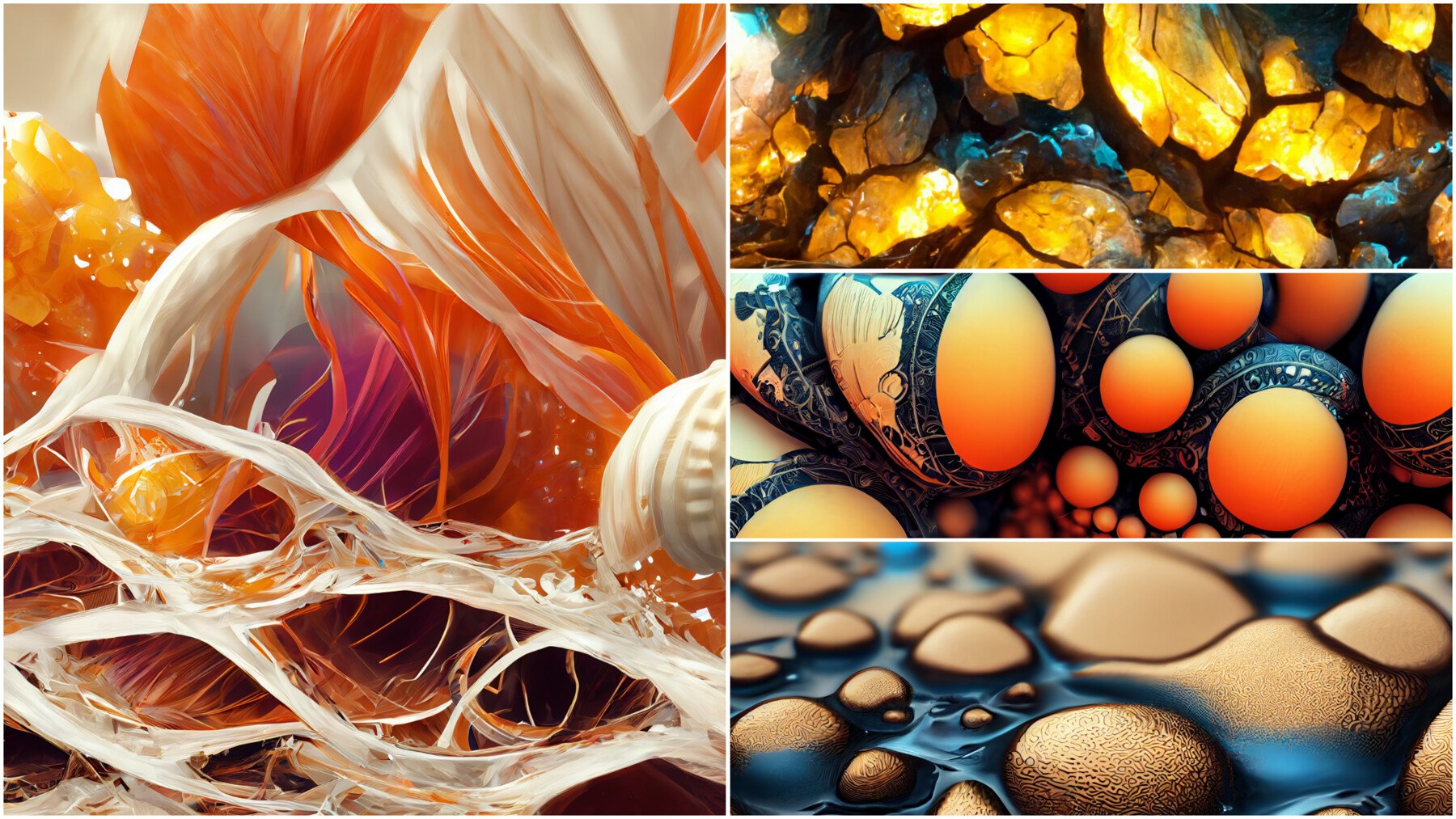 ArtStation - 20x Random Intricate Textures Theme - AI Driven | Artworks