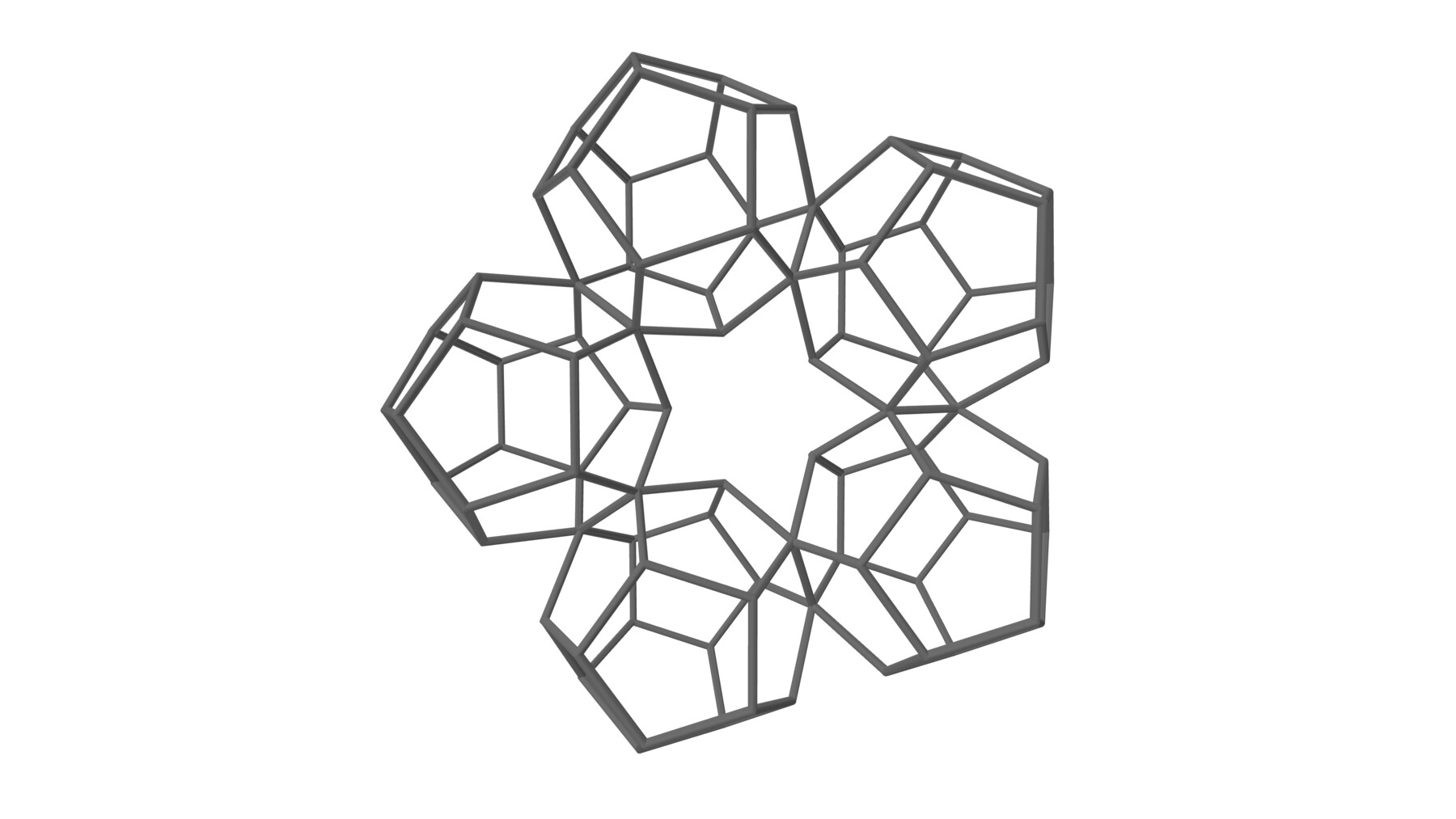 ArtStation - 3D Printable | Pentagonal Dodecahedron Arrangement | Resources