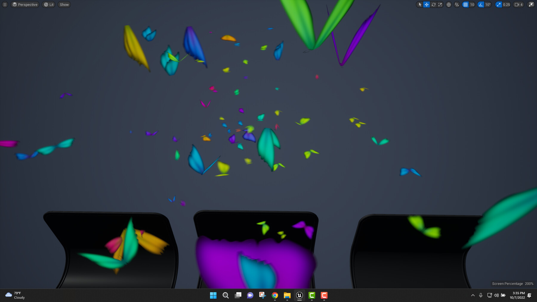 ArtStation - Unreal engine 5 butterfly effect | Game Assets