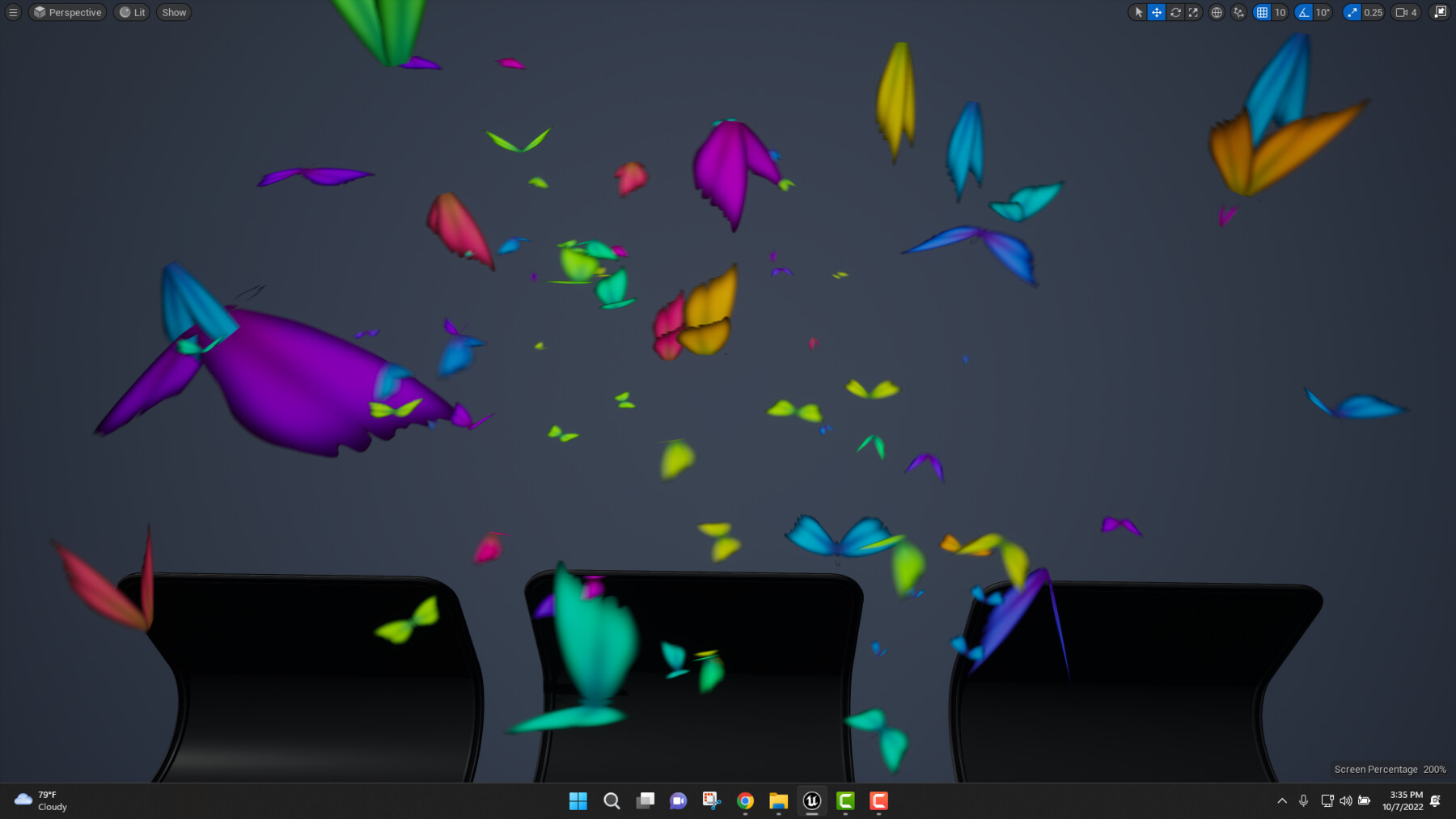 ArtStation - Unreal engine 5 butterfly effect | Game Assets