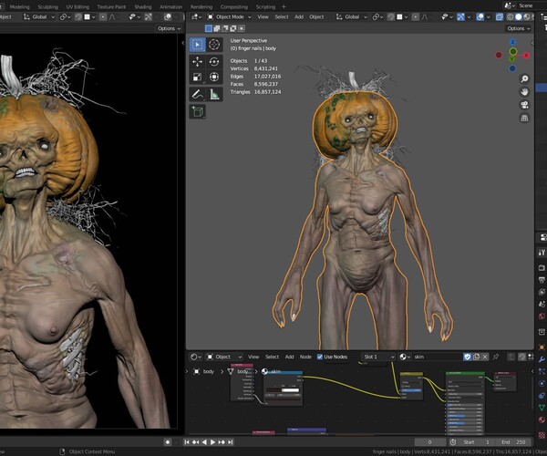 ArtStation - Pumpkinhead - Character Illustration Source Files | Artworks