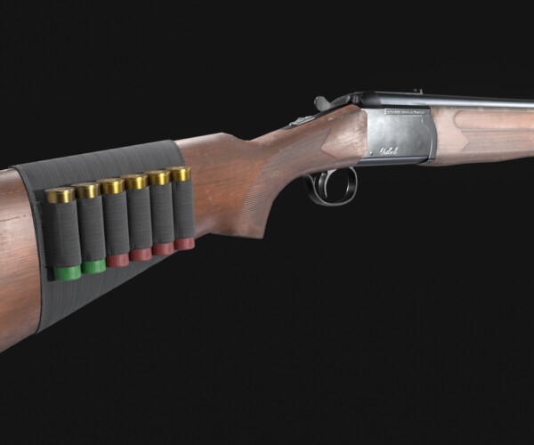 ArtStation - Stoeger Condor Outback Over and Under Shotgun | Game Assets