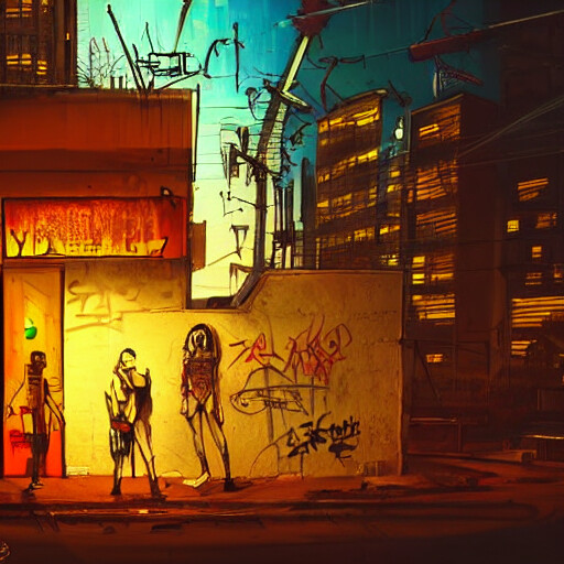 ArtStation - 16 UnderGround Graffity Street Light 750 jpg collection ...