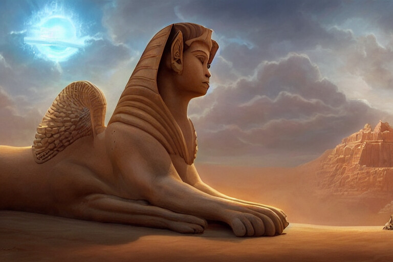 ArtStation - 22 Sphinx Old Egypt statue 750 jpg pack | Artworks