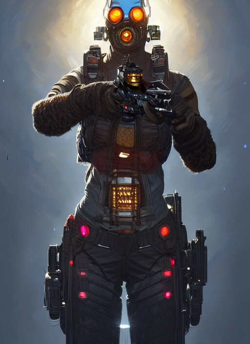 ArtStation - One Shot Apex Legends 960 jpg character portrait | Artworks