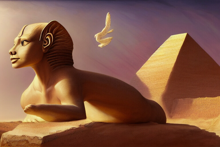 ArtStation - 22 Sphinx Old Egypt statue 750 jpg pack | Artworks
