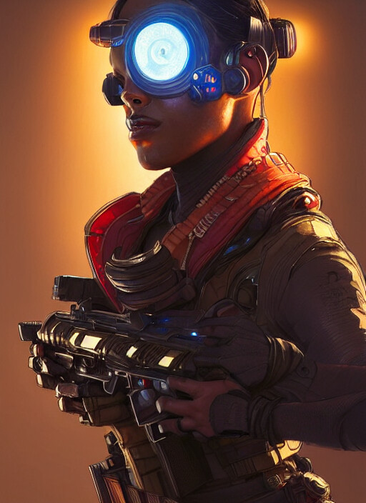 ArtStation - One Shot Apex Legends 960 jpg character portrait | Artworks
