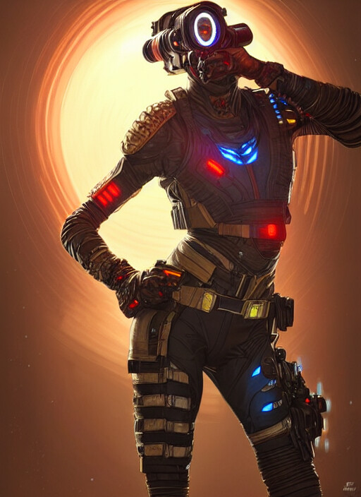 ArtStation - One Shot Apex Legends 960 jpg character portrait | Artworks