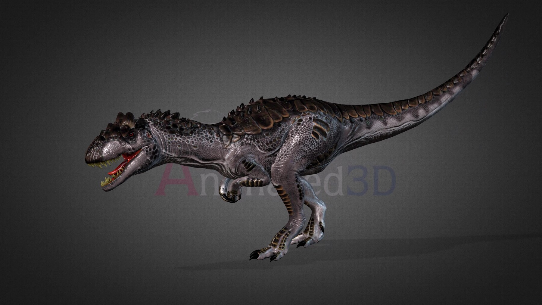 ArtStation - Allosaurus1-Bite1 | Game Assets