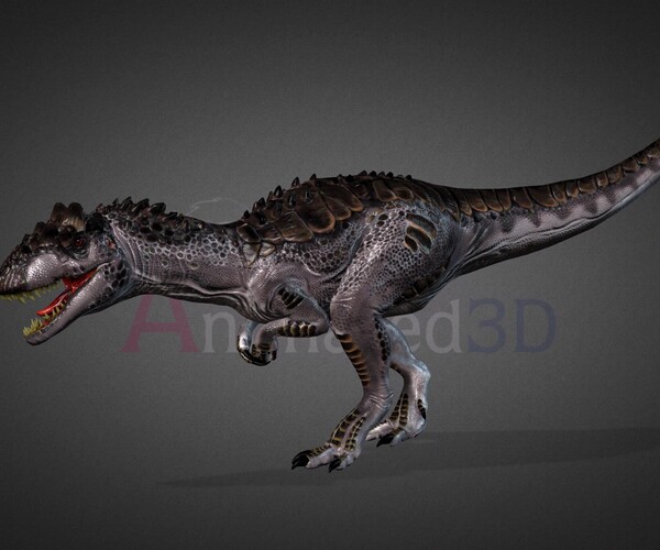ArtStation - Allosaurus1-Bite1 | Game Assets