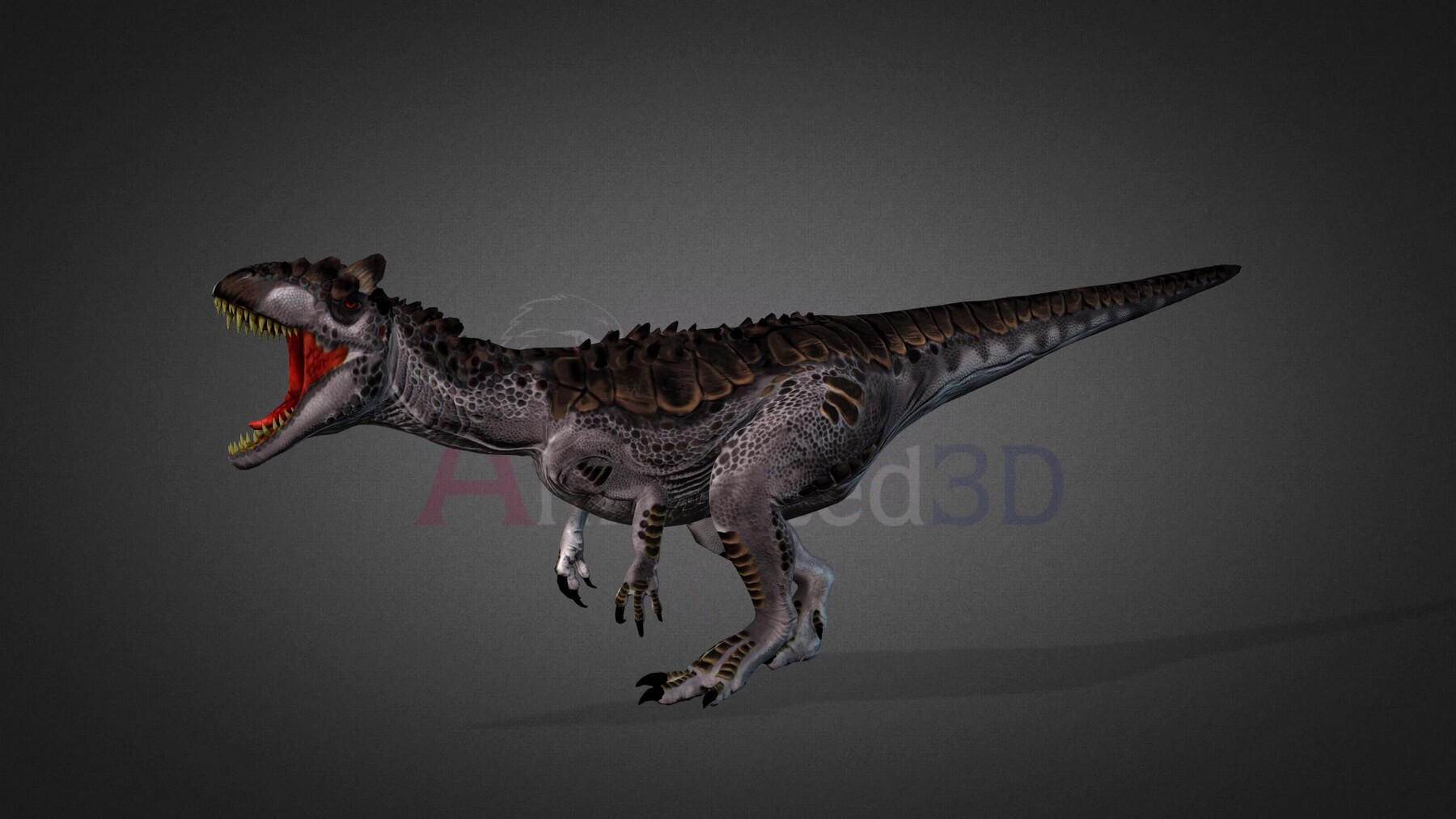 ArtStation - Allosaurus1-Roar | Game Assets
