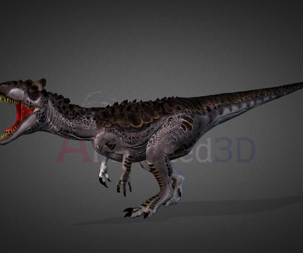 ArtStation - Allosaurus1-Roar | Game Assets